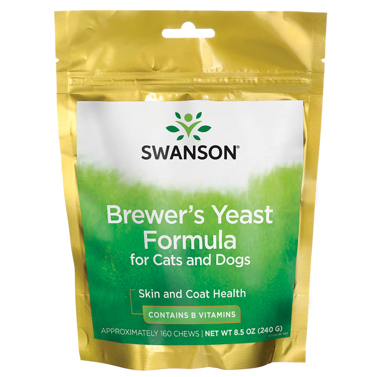 Swanson Brewer's Yeast Formula for Cats and Dogs 160 Chews