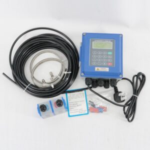 Graigar TUF-2000B+TM-1 Digital Ultrasonic Flow Meters Flowmeter DN50-700mm 1.97-27.56in with Medium Clamp-on Sensor TM-1