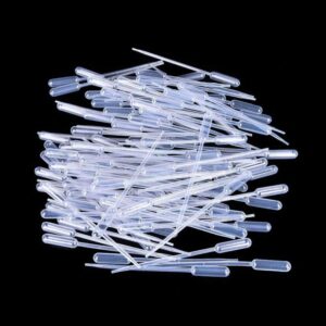 akoak 200 pcs/pack 0.5ml disposable plastic graduated transfer pipettes dropper eye dropper for esse