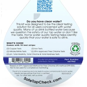 Industrial Test Systems Safe Tap Check 9-Way Water Test Kit