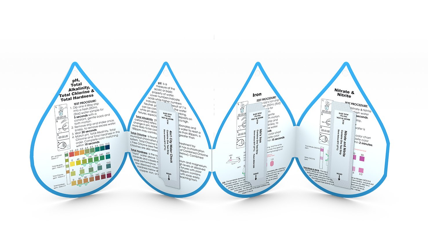 Industrial Test Systems Safe Tap Check 9-Way Water Test Kit