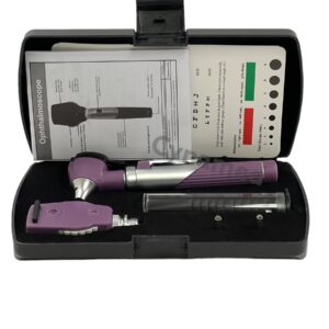 Student Home Use Ent Otoscope Kit Set Led Otoscope 3.5v Plus Extra Bulb Plus Specula Black Otoscope Set Cynamed