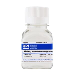 rpi w82000-100.0 water, molecular biology grade, rnase and nuclease free, 100ml