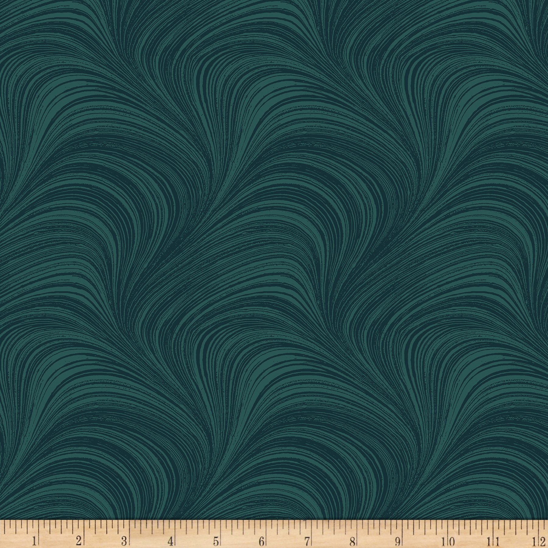 Benartex Teal Wave Texture Fabric by The Yard