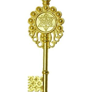 IndianStore4All 4 Inches Aproox Metal Gold Plated Kuber Kunj - Key