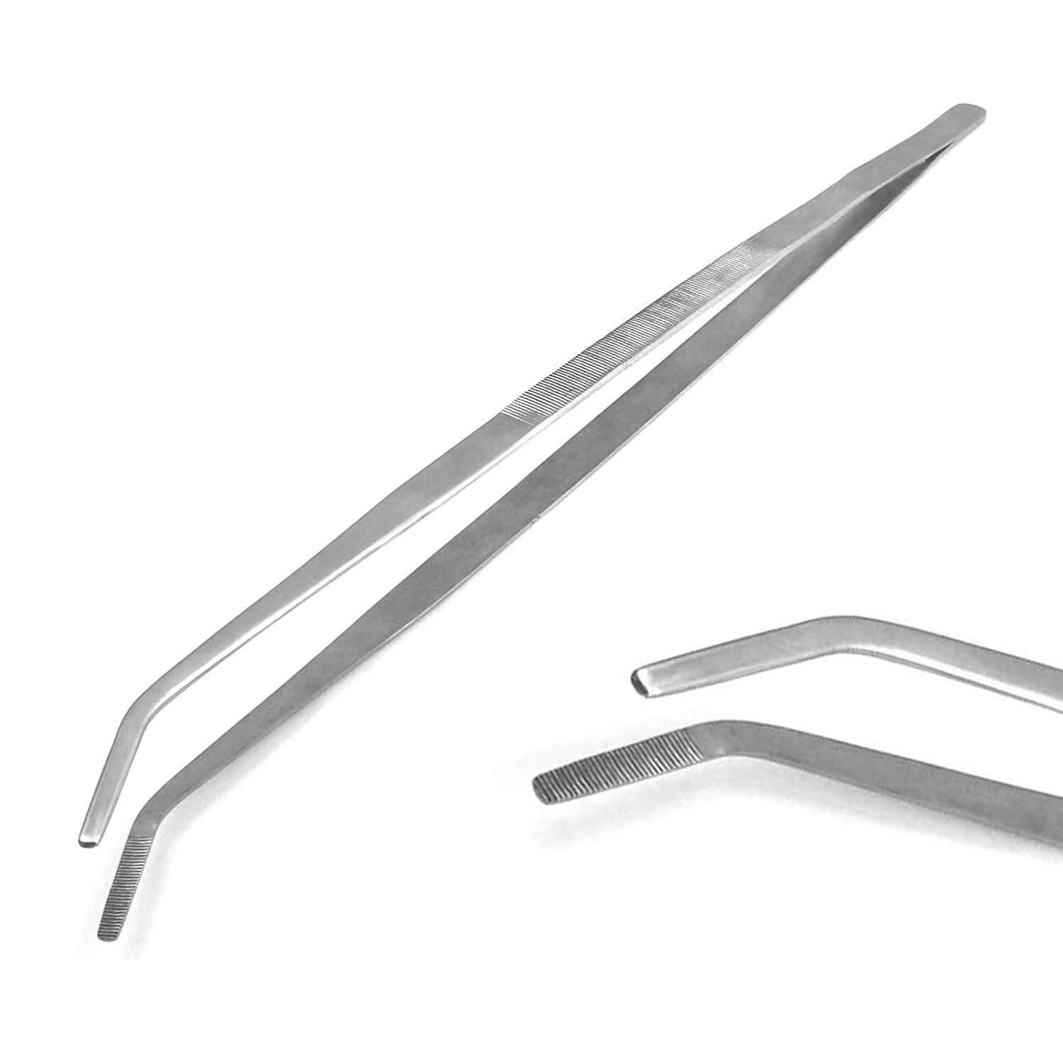 Precise Canada: 24" Mega Long Tweezer Curved Tip Stainless Steel