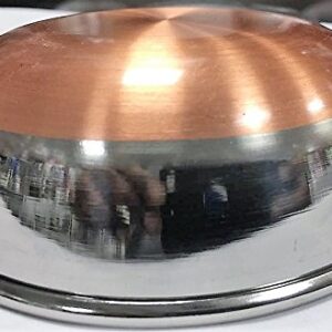 Copper Bottom TADKA Pan for Indian Cookware Utensil Kitchenware Spices