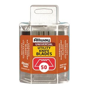 allway utility knife blades - 50 blades