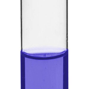 EISCO 100PK Test Tubes, 7ml - Borosilicate 3.3 Glass - 1mm Thick Walls, Rimless - Superior Heat & Chemical Durability - 4" Tall, 0.5" Diameter - Fire Polished Ends