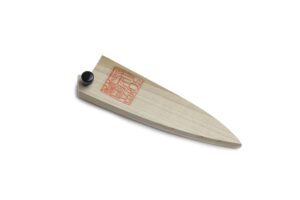 yoshihiro natural magnolia wood saya cover blade protector/knife sheath for paring knife (3.2'' (80mm))