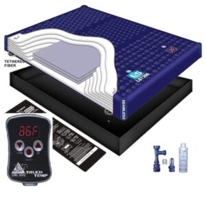 INNOMAX 100% WAVELESS WATERBED Mattress/Liner/Digital Heater/Fill Drain/Conditioner KIT (Queen 60x84 1L7GT2)