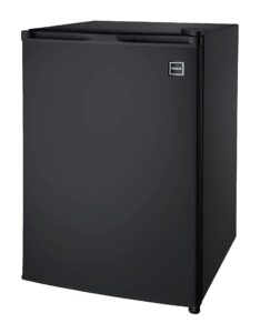 arctic chef rfr283-black currfr283bk 2.6 cubic-ft single door refrigerator (black)