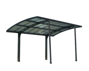 palram - canopia arizona carport winter support kit gray