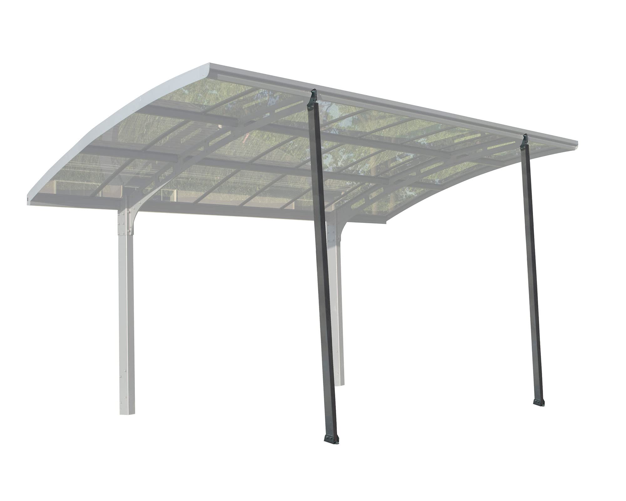 Palram - Canopia Arizona Carport Winter Support Kit Gray