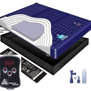 INNOMAX 100%+ WAVELESS WATERBED Mattress/Liner/Digital Heater/Fill Drain/Conditioner KIT (Queen 60x84 1L8GT2)