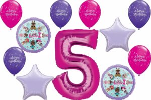 5th birthday party lol balloons decoration supplies