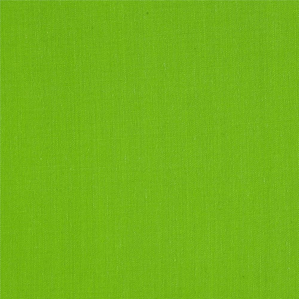 60" Poly Cotton Broadcloth Lime, Fabric by the Yard