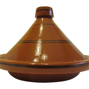 Handmade Authentic Moroccan Berber Ceramic Cooking and Serving Tagine