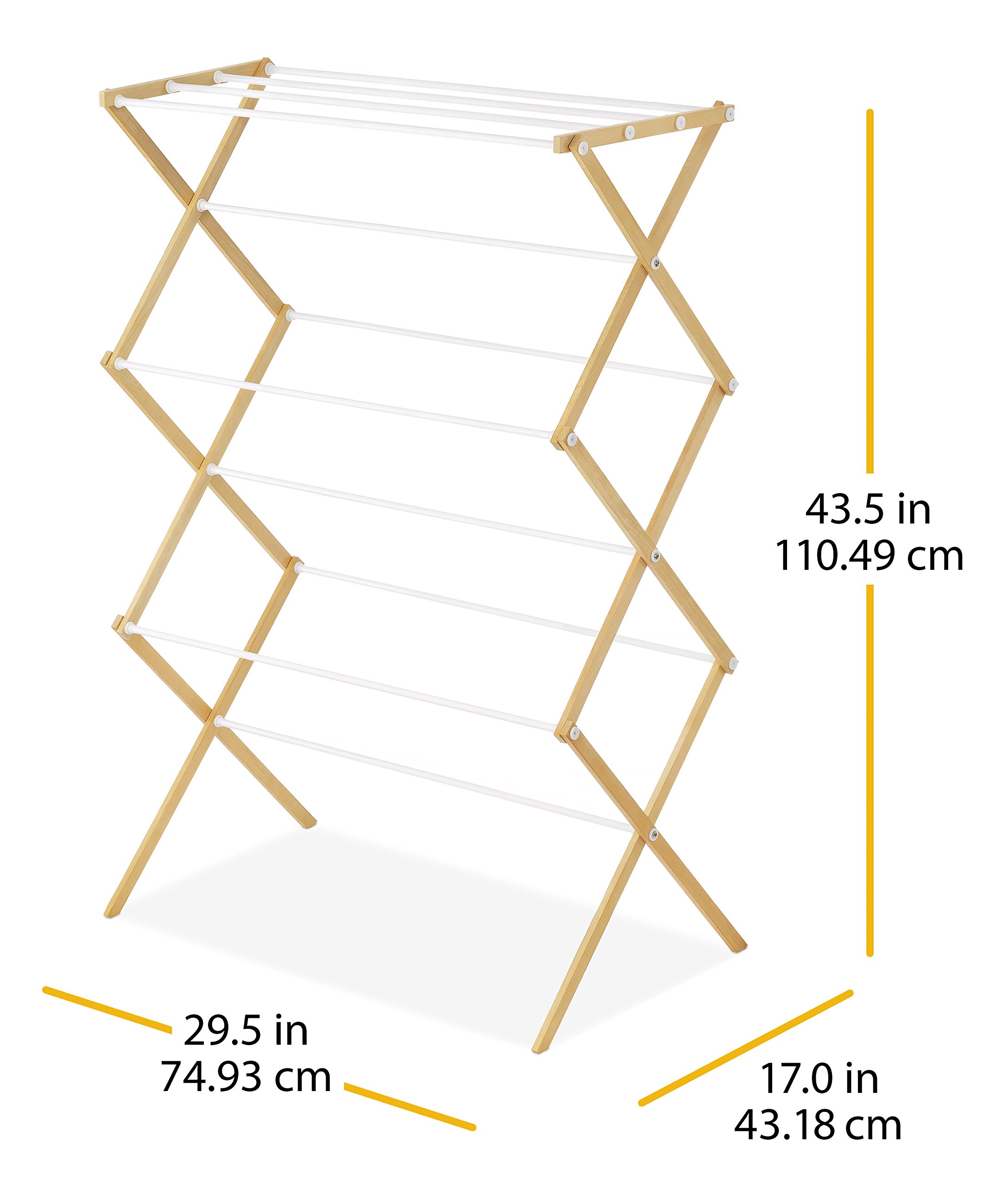 Whitmor Natural Wood Drying Rack