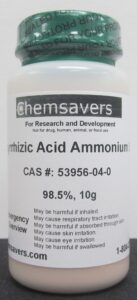 glycyrrhizic acid ammonium salt from glycyrrhiza root (licorice), 98.5%, 10g