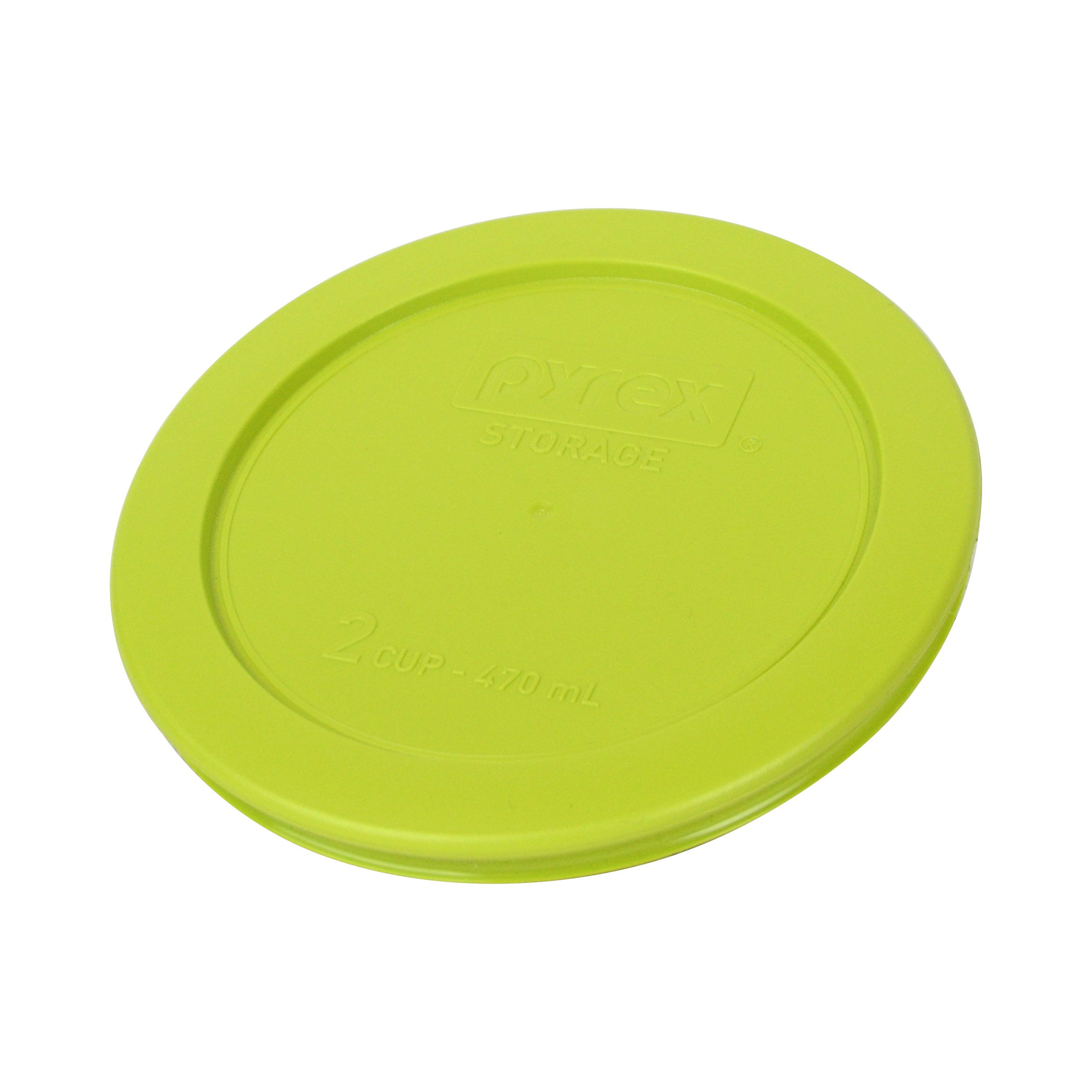 Pyrex 7200-PC 1122866 2 Cup Green Edamame Lid (4-Pack)