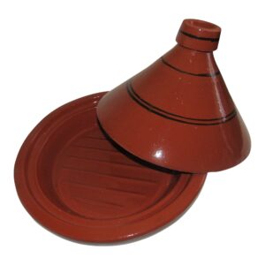 Handmade Authentic Moroccan Berber Ceramic Cooking and Serving Tagine