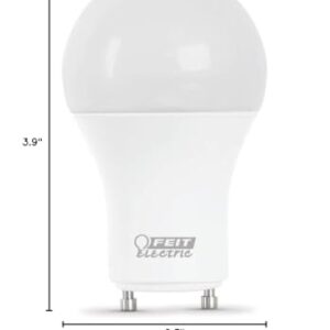 FEIT A60DM827GU2410KLED/2 800 Lumen 2700K Dimmable LED - 2-Pack