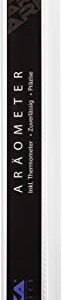 ARKA Hydrometer Set - Includes Thermometer & Measuring Cylinder Made of Borosilicate Glass 3.3 - High Precision Density Measurement for Saltwater Aquariums, Laboratory Quality, User-Friendly