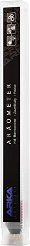 ARKA Hydrometer Set - Includes Thermometer & Measuring Cylinder Made of Borosilicate Glass 3.3 - High Precision Density Measurement for Saltwater Aquariums, Laboratory Quality, User-Friendly