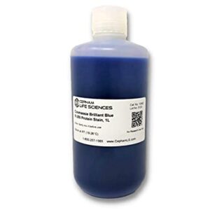 Coomassie Brilliant Blue R-250 Protein Stain Solution- 1 Gal -from Cepham Life Sciences