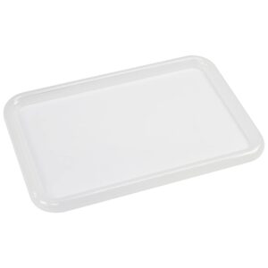 storex clear lid bin cover, fits storex small cubby bin, 5-pack