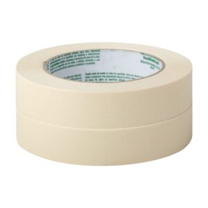 Duck Brand General Purpose Masking Tape - Beige, 0.94 in. x 60 yd., 2-Pack (241577)