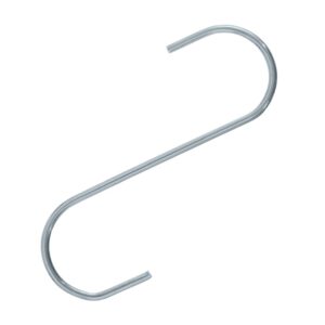 heavy duty s-hooks for hanging – comes in 1 3/4 inch – stainless steel finish (5 pack)