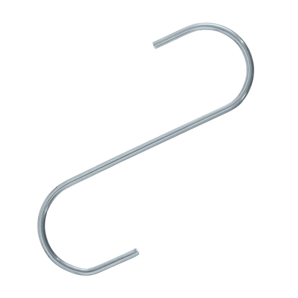 Heavy Duty S-Hooks for Hanging – Comes in 1 3/4 Inch – Stainless Steel Finish (5 Pack)