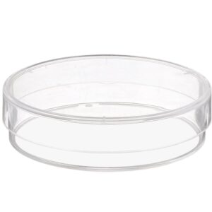 plastic petri dishes, 60x15mm, polystyrene, 1 compartment, 3 vents, sterile, karter scientific 206d5 (pack of 20)