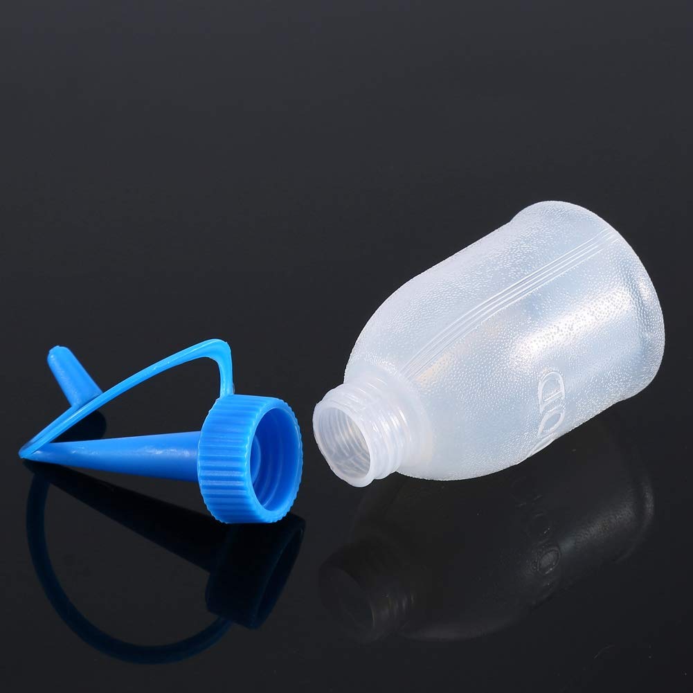 6Pcs/Pack 30ML Plastic Squeeze Bottle Needle Tip Dropper Bottles Multi Purpose Industrial Glue Gel Oil Plastic Squeeze Empty Bottle Jet Dispenser with On Lids