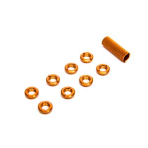 spektrum radio orange switch nuts (8) & wrench, spma1303