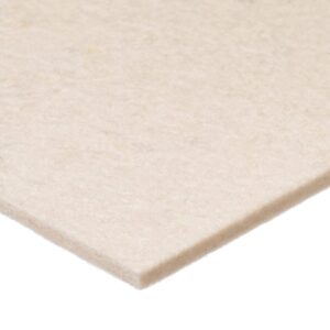 usa sealing bulk-fs-f1-18 grade f1 felt sheet, no adhesive, 1/2" height, 12" width, 12" length