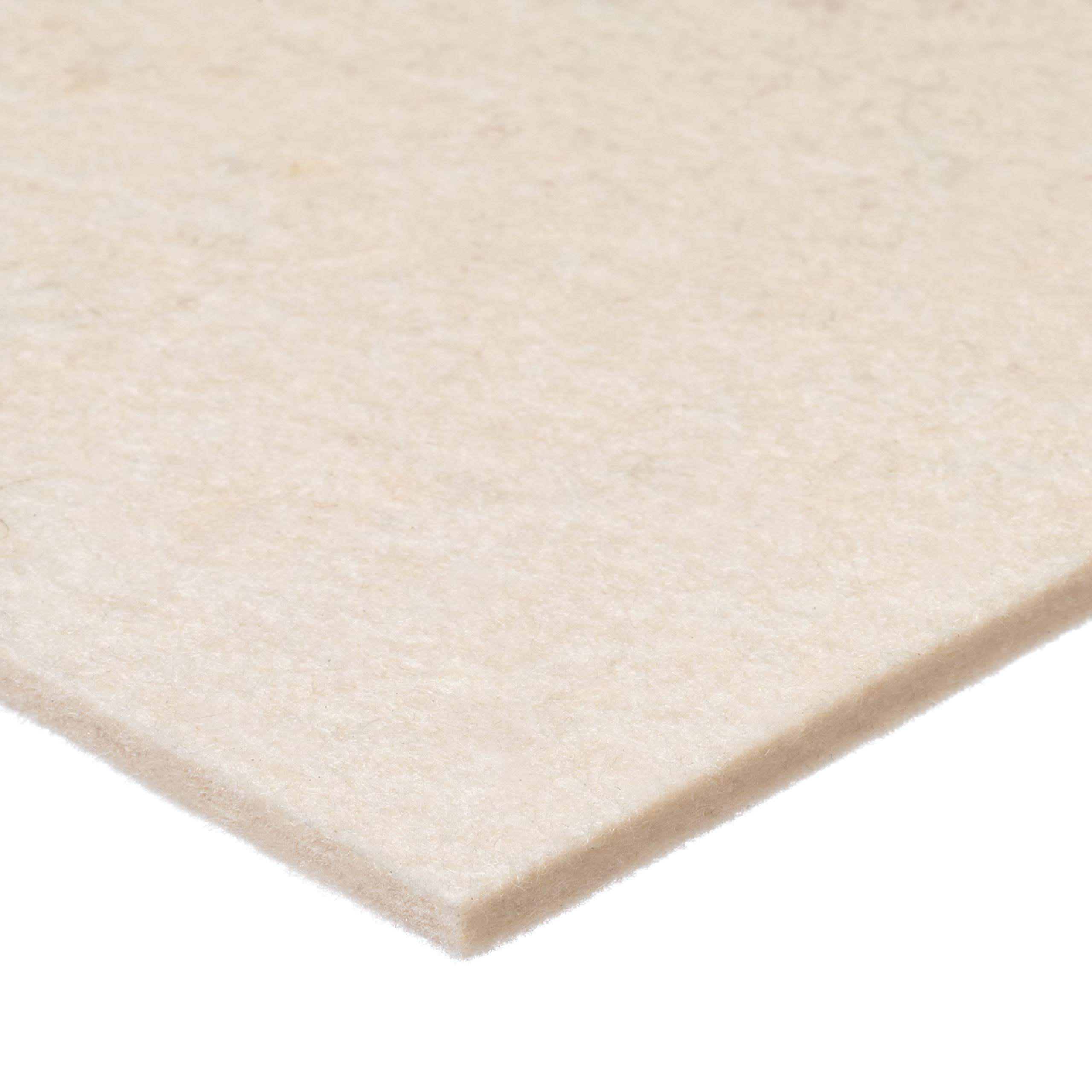 USA Sealing BULK-FS-F1-15 Grade F1 Felt Sheet, No Adhesive, 3/16" Height, 12" Width, 12" Length