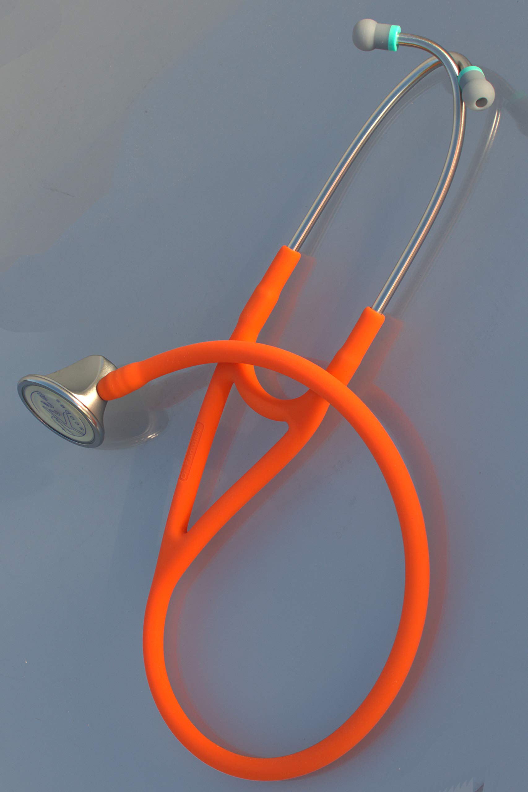 Kila Scopes Specialist Stethoscope - Professional Single Head Cardiology & Diagnostic Stethoscope for Doctors and Nurses - with Accessories, K971 Orange