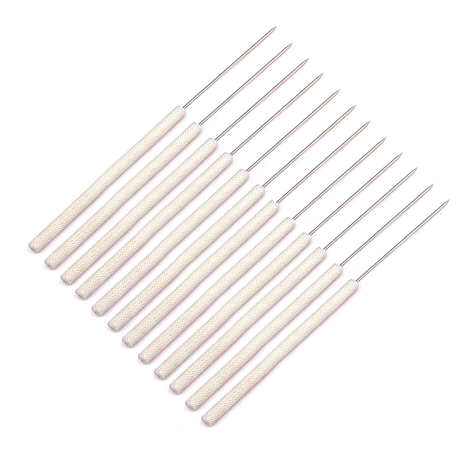 G.s Pack of 12 Dissecting Dissection Teasing Needle Straight Best Quality