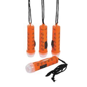 fun express - mini halloween flashlight on a rope for halloween - apparel accessories - accessories - misc accessories - halloween - 12 pieces