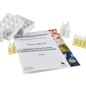 ALDON Innovating Science Forensic Drug Testing: A Simulated Immunassay (Materials for 15 Groups)