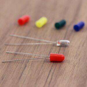 XPT01 100pcs Blue/ Red /Yellow /Green Caps / Covers for 3mm Grain of Wheat Bulbs LEDs for Model Train Layout New