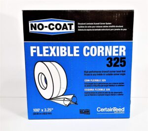 grabber 318111 flexible no coat drywall corner tape, 100' l x 3-1/4" w