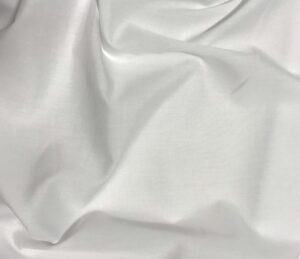 spechler-vogel fabric - white imperial batiste poly/cotton