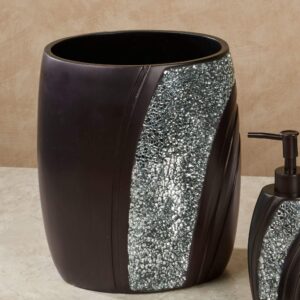 radiance wastebasket espresso