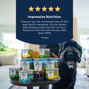 ZIWI Peak Canned Wet Dog Food – All Natural, High Protein, Grain Free, Limited Ingredient, with Superfoods (Chicken, Case of 12, 13.75oz Cans)