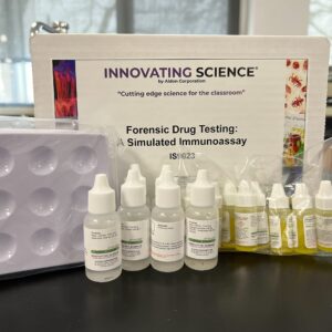 ALDON Innovating Science Forensic Drug Testing: A Simulated Immunassay (Materials for 15 Groups)