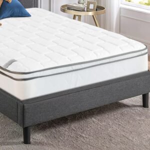 Greaton Medium Plush Eurotop Pillowtop Innerspring Fully Assembled Mattress, Good for The Back, 75" x 44", 1